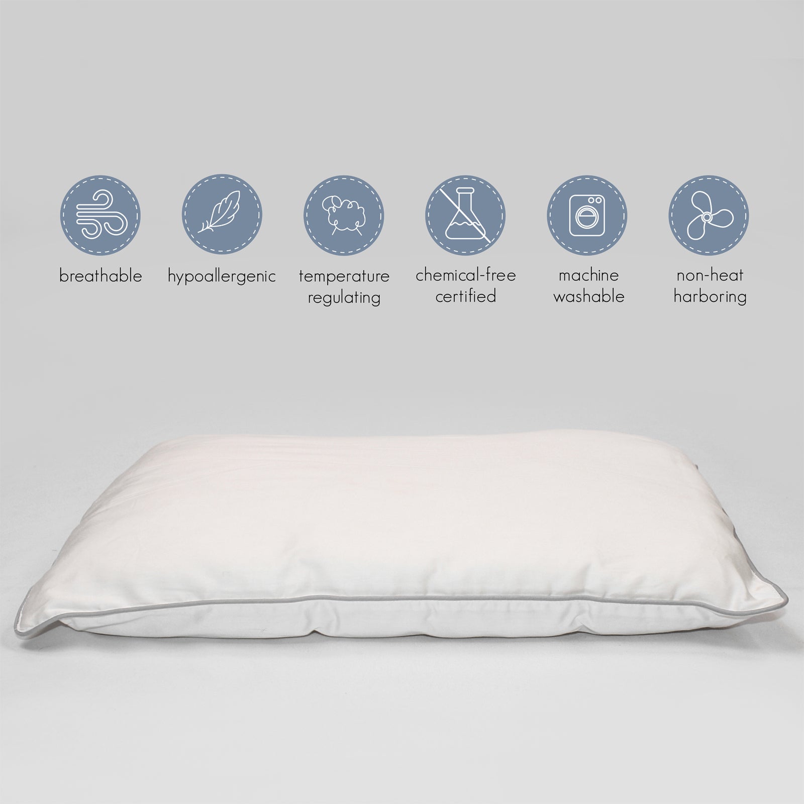 Wool Pillow, Toddler and Kids, Size: 14"x19" – Woolino